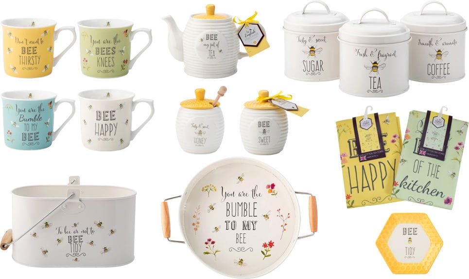 Bee Happy - Tray - Interismo Online Shop Global